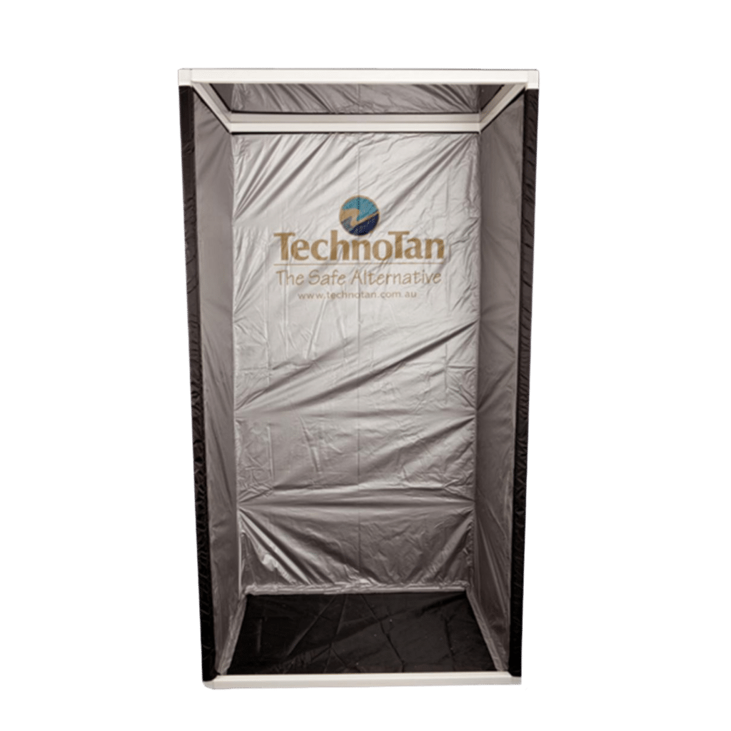 Spray Tanning Pod - Corner Space Saver | TechnoTan Spray on Tan